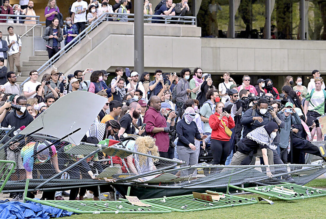 Protesters retake encampment at MIT | News, Sports, Jobs - Altoona Mirror